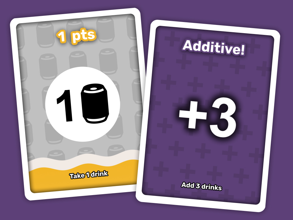 Additive Drinking - The Card Game for Drinkers