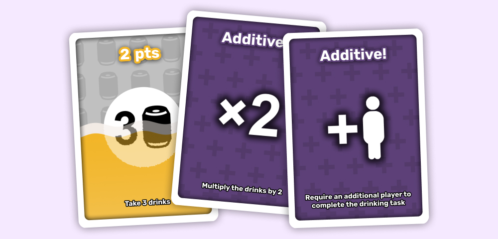 Additive Drinking - The Card Game for Drinkers
